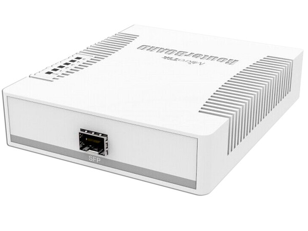 Switch MikroTik RB260GS, 5 puertos 10/100/1000Mbps, 1 Puerto SFP, PoE.