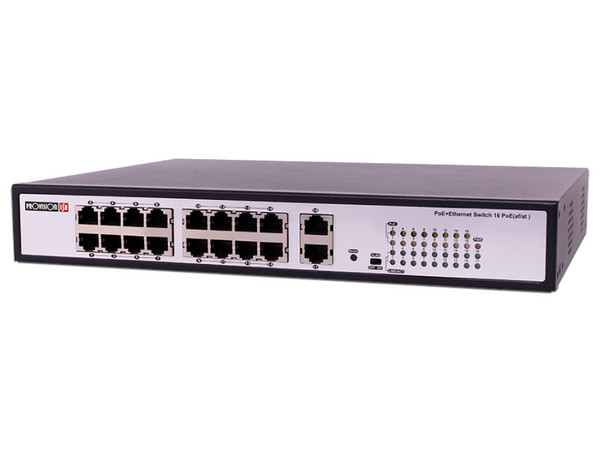 Switch para videovigilancia PROVISION ISR PoES-16200C+2G de 16 puertos ...