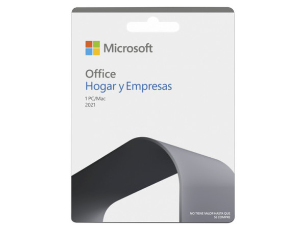 Licencia Microsoft Office Hogar y Empresas 2021 ESD, 1PC o Mac.