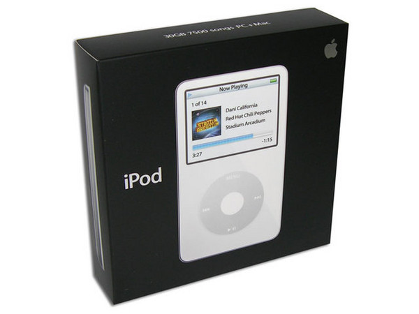 Reproductor Apple iPod video de 30GB color Blanco