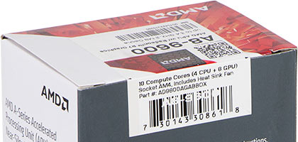 Procesador (APU) AMD A8-9600 a 3.1 GHz (hasta 3.4 GHz) con Gráficos ...