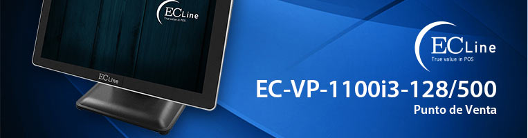 Terminal Punto de Venta EC Line TS EC-VP-1100-I3-128, Procesador Intel ...