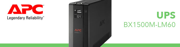 UPS APC Pro 1500VA 900W BX1500M-LM60 - Mivoot