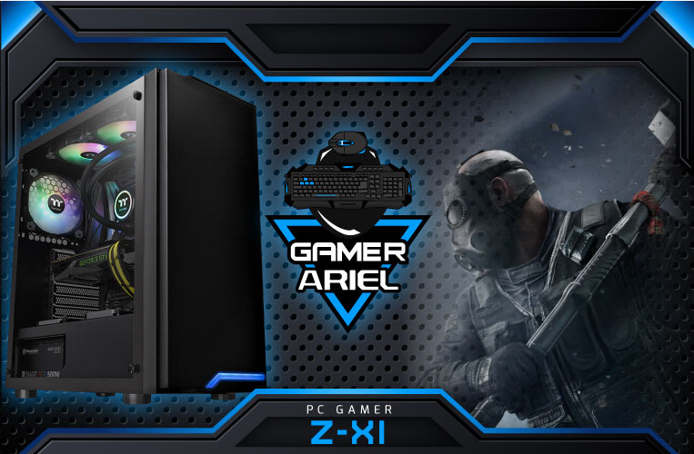PC Gamer PCEL Ariel Z-XI, Video GeForce RTX 2060, Procesador AMD Ryzen ...