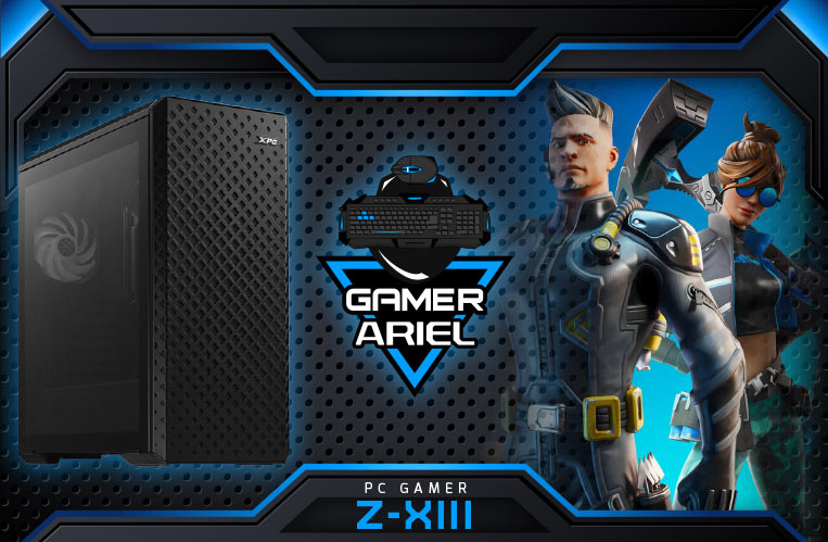 PC Gamer PCEL ARIEL XPG Z-XIII, Video Radeon RX 6700 XT, Procesador AMD ...