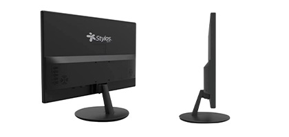 Monitor LED Stylos STPMOT1B de 18.5", Resolución 1366 x 768 (HD), 5 ms.