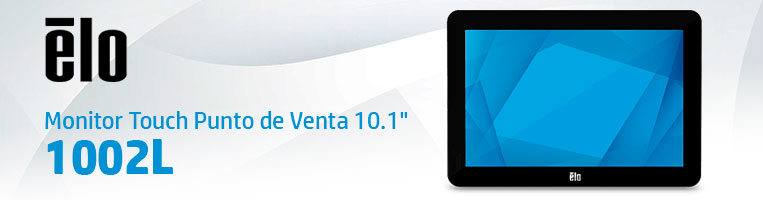 Monitor Touch Punto de Venta Elo TouchSystems E155834 de 10.1", Resolución 1280 x 800, 30 ms
