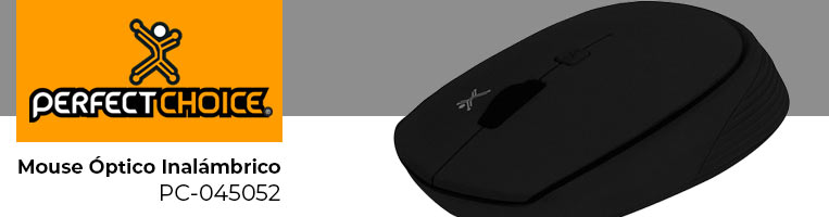 Mouse Óptico Inalámbrico Perfect Choice Root, hasta 1600 dpi, Receptor ...