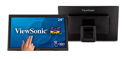 Monitor Multi-Touch ViewSonic TD2423D de 24", Resolución 1920 x 1080 ...