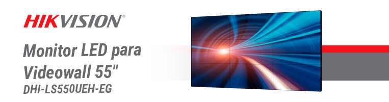 Monitor LED Dahua DHI-LS550UEH-EG de 55" para Videowall, Resolución ...