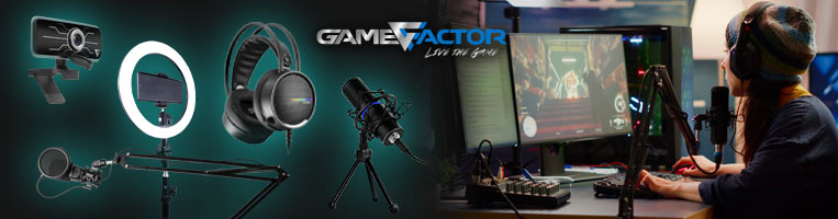 Kit Streaming Game Factor de Audífonos HS-502, Micrófono Gamer MCG700 ...