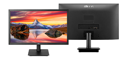 Monitor LED LG 22MP400-B de 21.5", Resolución 1920 x 1080 (Full HD ...