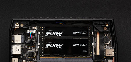 Memoria SODIMM Kingston FURY Impact DDR4 PC4-25600 (3200MHz), CL20, 16GB. | pcel.com