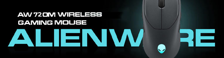 Mouse Gamer Inalámbrico DELL Alienware AW720M, hasta 26000 dpi, 8 ...