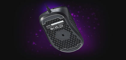 Mouse Gamer XPG Slingshot, hasta 12000 dpi, 6 botones, RGB. Color Negro