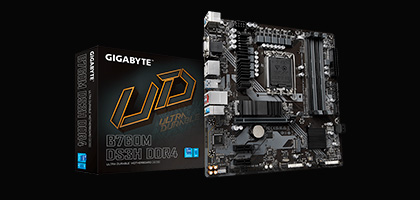 T. Madre Gigabyte UD B760M, Chipset Intel B760M, Soporta: Intel 12ma y ...