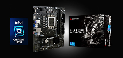 T. Madre Biostar H610MHP, Chipset Intel H610, Soporta: Procesador Intel ...