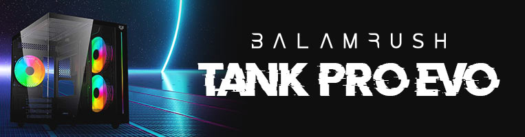 Gabinete Gamer Balam Rush Tank Pro Evo GM955, Mini Tower, Micro-ATX (Sin fuente de poder). Color ...