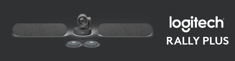 Sistema De Videoconferencia Logitech Rally Plus, Cámara, Bocina ...