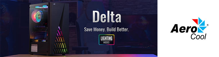 Gabinete AeroCool Delta G V2, Mid-Tower, RGB, ATX (No Incluye Fuente de ...