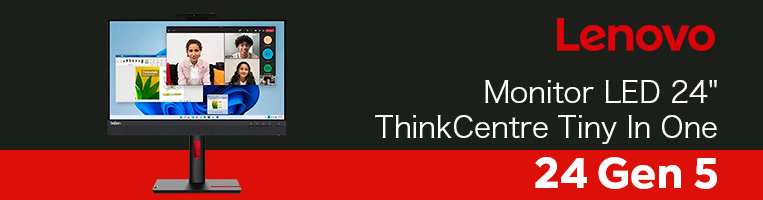 Monitor Multi-Touch Lenovo ThinkCentre Tiny In One 24 Gen 5 de 24 ...