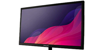 Monitor LED QTouch QT-2400 de 24", Resolución 1920 x 1080 (Full HD ...