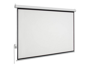 Pantalla para proyector Multimedia Screen de 120", eléctrica. Color Blanco.