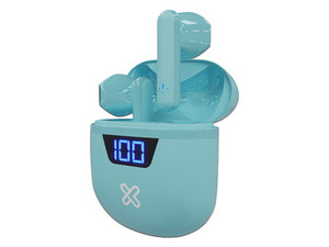 Audífonos inalámbricos Klip Xtreme KTE-006AQ con micrófono, respuesta de frecuencia 20Hz-20KHz ...