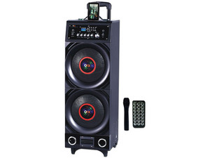 Bocina QFX's PBX-3011BTL con batería recargable, 250 Watts RMS ...