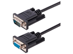 Cable Serial DB9 StarTech de Módem Nulo, Serie RS232, Crossover Cruzado ...
