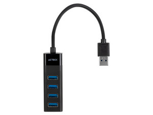 Hub USB Acteck X3 DH425 de 4 Puertos (Convierte 1 puerto USB-A 3.0 en 4 ...