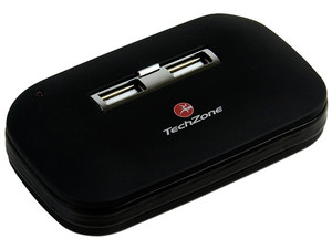 Hub USB TechZone de 7 Puertos (Convierte 1 puerto USB en 7).