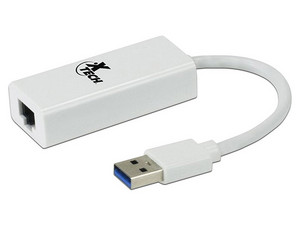 Adaptador con conector Xtech XTC-371 USB 3.0 a ethernet gigabit RJ-45.