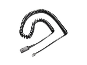 Cable No-Inline Poly, QD - RJ-45, Compatible con DA55 y DA60. Color Negro.