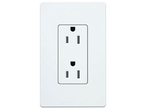 Caja de Pared Lutron CAR-15-WH de Tomacorriente, receptáculo ...