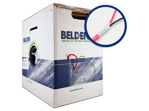 Bobina de Cable Belden 5220FL contra incendios, 2C, 16AWG.