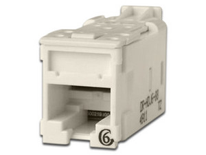 Jack Legrand Ortronics Cat6, UTP. Color Blanco.