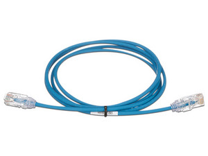 Cable de red Panduit RJ-45 (M-M) Cat6, UTP de 1.5m. Color azul.
