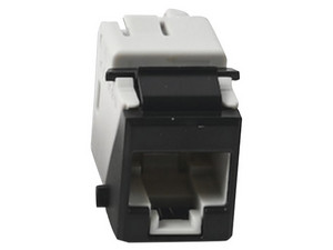 Jack Siemon U6A-K01NS UltraMAX Cat6A, UTP, Tipo Keystone. Color Negro.