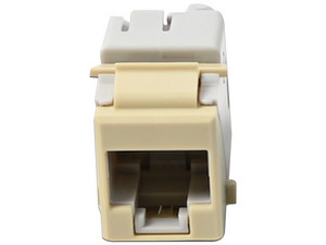 Jack Siemon UltraMAX Cat6A, UTP, Tipo Keystone, Color Marfil.