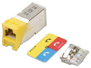 Modulo Jack Z-Max SIEMON Z6A-S05 con Montaje híbrido en placa de pared ...