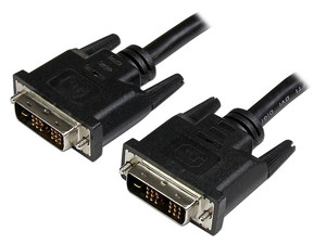Cable de Video DVI-D (19pin) M-M, Single Link, 91cm.