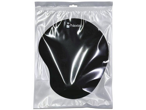 Mouse Pad Nextep Ergonómico con Gel en Color Negro, Empaque Blister