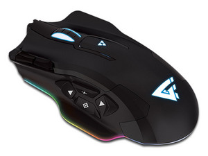 Mouse Gamer GAME FACTOR MOG600, Láser de hasta 8200 dpi con 10 botones ...