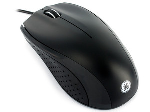 Mouse Óptico General Electric, USB. Color Negro