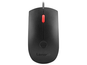 Mouse Óptico Lenovo Fingerprint Biometric, 1600 DPI, USB. Color Negro.