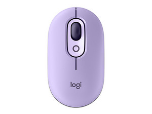Mouse Inalámbrico Logitech POP, 4 botones, hasta 4000 dpi. Color Morado ...