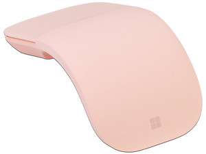 Mouse inalámbrico Microsoft Mavis Arc, Bluetooth. Color Rosa.