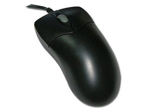 Mouse INLAND Óptico PS/2, Color Negro.