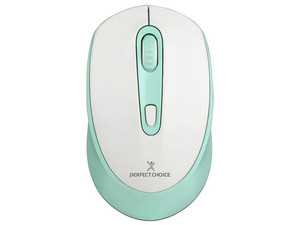 Mouse Inalámbrico Perfect Choice Lumier, hasta 1600 dpi, RGB, Recargable.